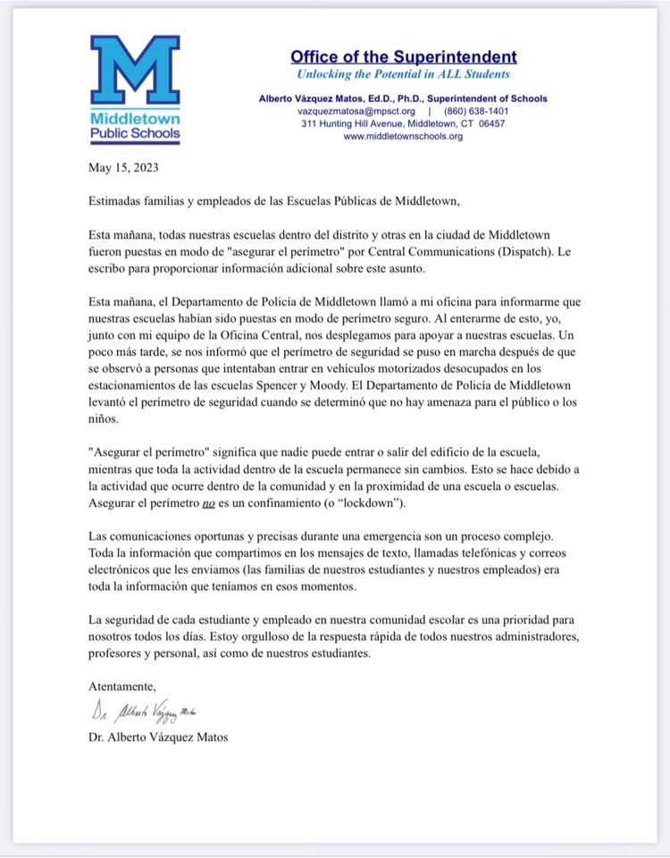 Live Feed | Middletown Public Schools